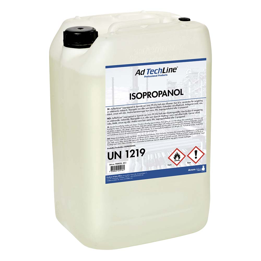 Isopropanol 25 - 210 liter - Sandbergs i Jämtland AB
